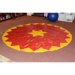 Circus Carpet - Circus Floor 3 meters Diameter Red/Yellow – Circus ...